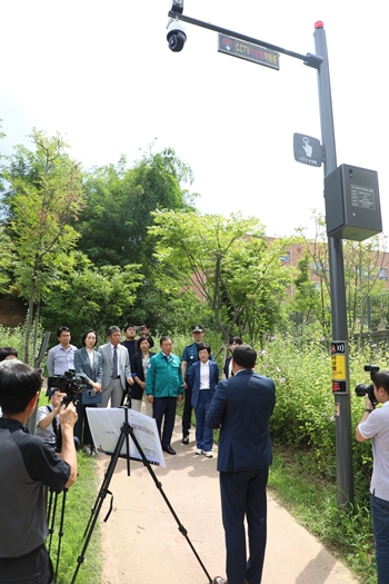 세종시의회 강력범죄 예방 위한 Cctv 설치 예정 지역 점검 나서