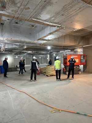 수원시, 5월 노동안전의 날 맞아 의왕시와 관내 신축공사장 안전 점검